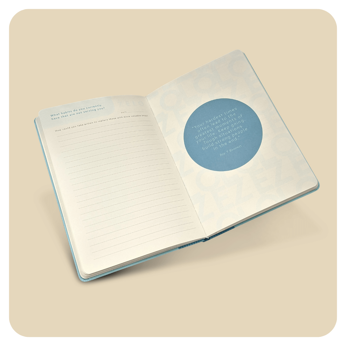 Discover Guided Journal | ZELO | A Self-discovery Journey